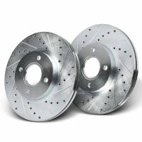 China Front Drilled Brake Rotors for Ford Focus 2005-2007 L4 2.0L 2.3L for sale