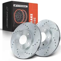 China Front Drilled Brake Rotors for Ford Escape 2001-2007 Mazda Tribute Mercury for sale