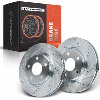 China Front Drilled Brake Rotors for Buick LaCrosse Allure Chevrolet Pontiac Saturn for sale