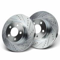 China Front Drilled Brake Rotors for Ford Ranger 2003-2011 Explorer Sport Mazda B4000 for sale