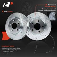 China Front Drilled Brake Rotors for Buick LaCrosse Allure Chevrolet Pontiac Saturn for sale