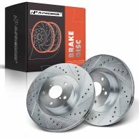 China Front Drilled Brake Rotors for Subaru Impreza Baja Legacy Outback Saab for sale