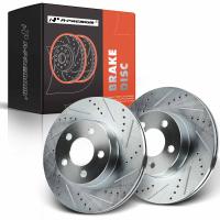 China Front Drilled Brake Rotors for Ford Ranger 2003-2011 Explorer Sport Mazda B4000 for sale