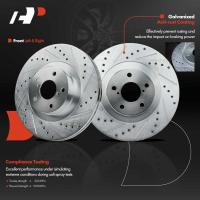 China Front Drilled Brake Rotors for Subaru Impreza Baja Legacy Outback Saab for sale
