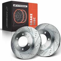 China Front Drilled Brake Rotors for Hummer H3 2006-2010 H3T 2009-2010 for sale