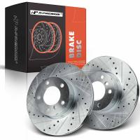 China Front Drilled Brake Rotors for BMW 228i 230i 320i 323i 328d 328xi 428i 430i X1 for sale