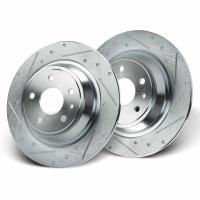 China Rear Drilled Brake Rotors for Ford Fusion 2013-2020 Lincoln MKZ 2013-2016 for sale