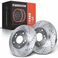 China Front Drilled Brake Rotors for Honda Civic 2012-2015 Acura ILX 2013-2015 for sale