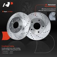 China Front Drilled Brake Rotors for Honda Civic 2012-2015 Acura ILX 2013-2015 for sale