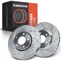 China Front Drilled Brake Rotors for Mercedes-Benz C320 E320 SLK300 Chrysler for sale