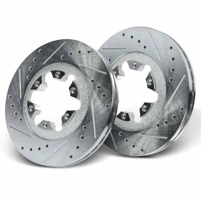 China Front Drilled Brake Rotors for Chevy Colorado GMC Canyon Isuzu i-280 i-350 for sale