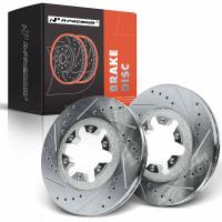 China Front Drilled Brake Rotors for Chevy Colorado GMC Canyon Isuzu i-280 i-350 for sale