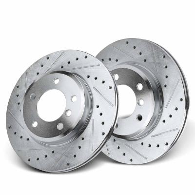 China Front Drilled Brake Rotors for BMW 320i 323i 325i 325xi Z3 Z4 for sale