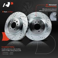 China Front Drilled Brake Rotors for Land Rover Range Rover Sport 2006-2017 LR4 for sale