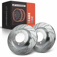 China Front Drilled Brake Rotors for Toyota 4Runner 2010-2020 Lexus GX460 2010-2021 for sale