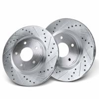 China Front Drilled Brake Rotors for Nissan Juke 2011-2017 Sentra 2017-2019 for sale