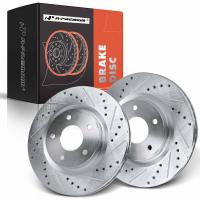 China Front Drilled Brake Rotors for Nissan Juke 2011-2017 Sentra 2017-2019 for sale