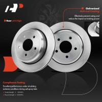 China Rear Disc Brake Rotors for Ford Crown Victoria 2003-2011 Mercury Grand Marquis for sale