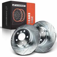 China Rear Drilled Brake Rotors for BMW X5 2000-2006 L6 3.0L V8 4.4L for sale