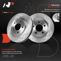 China Front Disc Brake Rotors for Ford Mustang 2005-2010 V6 4.0L for sale