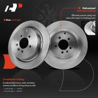 China Rear Disc Brake Rotors for Land Rover LR3 2005-2009 LR4 Range Rover Sport for sale