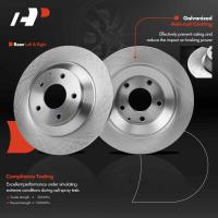 China Rear Disc Brake Rotors for Mazda CX-5 2013-2021 CX-30 L4 2.0L for sale