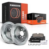 China Rear Drilled Rotors & Ceramic Brake Pads for Land Rover Range Rover Sport for sale
