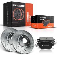 China Front Drilled Rotors & Ceramic Brake Pads for Nissan Altima Murano INFINITI FX35 for sale