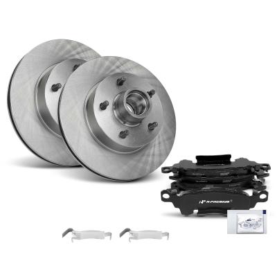 China Front Disc Brake Rotors & Ceramic Brake Pads for Chevy Camaro Impala Buick for sale