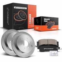 China Rear Disc Brake Rotors & Ceramic Brake Pads for INFINITI QX56 QX80 Nissan Armada for sale