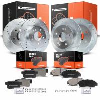 China Front & Rear Disc Brake Rotors & Ceramic Brake Pads for Acura Integra Type R for sale