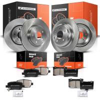 China Front & Rear Disc Brake Rotors & Ceramic Brake Pads for Acura RL 2005-2012 for sale