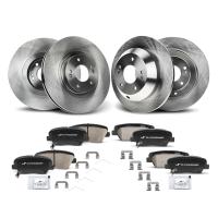 China Front & Rear Disc Brake Rotors & Ceramic Brake Pads for Kia Sorento 2016-2019 for sale