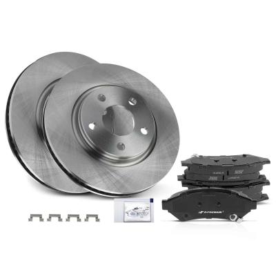 China Front Disc Brake Rotors & Ceramic Brake Pads for Chevy Uplander Pontiac Buick for sale