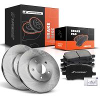 China Front Disc Brake Rotors & Ceramic Brake Pads for Chevy Malibu 2004-2008 Pontiac for sale