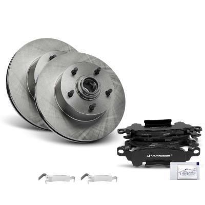 China Front Disc Brake Rotors & Ceramic Brake Pads for Chevy Camaro Buick Olds Pontiac for sale