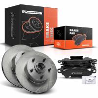 China Front Disc Brake Rotors & Ceramic Brake Pads for Chevy Camaro Buick Olds Pontiac for sale