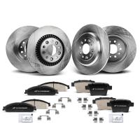 China Front & Rear Disc Brake Rotors & Ceramic Brake Pads for Ford Taurus Mercury for sale