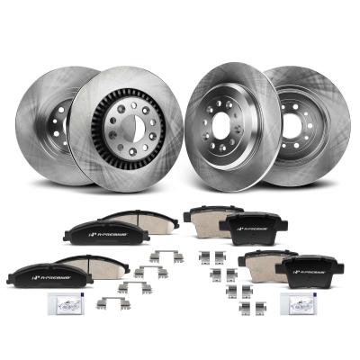 China Front & Rear Disc Brake Rotors & Ceramic Brake Pads for Ford Taurus Mercury for sale