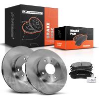 China Front Disc Brake Rotors & Ceramic Brake Pads for Nissan Altima 1993-2001 Sentra for sale