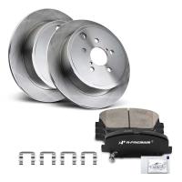 China Front Disc Brake Rotors & Ceramic Brake Pads for Kia Optima 2011-2015 2.0L for sale