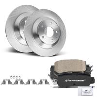 China Rear Disc Brake Rotors & Ceramic Brake Pads for Mazda CX-5 2013-2015 for sale