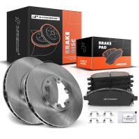 China Front Disc Brake Rotors & Ceramic Brake Pads for Nissan Pathfinder INFINITI QX4 for sale