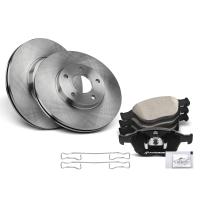 China Front Disc Brake Rotors & Ceramic Brake Pads for Ford Transit Connect 2010-2013 for sale