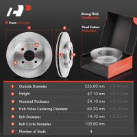 China Front Disc Brake Rotors & Ceramic Brake Pads for Chevy Cobalt Pontiac G5 Saturn for sale