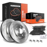 China Front Disc Brake Rotors & Ceramic Brake Pads for Ford Mustang 2005-2010 V6 4.0L for sale