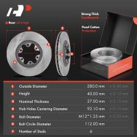 China Front Disc Brake Rotors & Ceramic Brake Pads for Chevy Colorado GMC Canyon Isuzu for sale