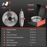 China Front Disc Brake Rotors & Ceramic Brake Pads for Buick Regal Chevrolet Oldsmobile for sale