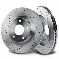 China Front Drilled Brake Rotors for Nissan Altima 2002-2006 Maxima INFINITI for sale