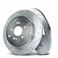 China Rear Drilled Brake Rotors for Honda Ridgeline 2006-2014 3.5L for sale